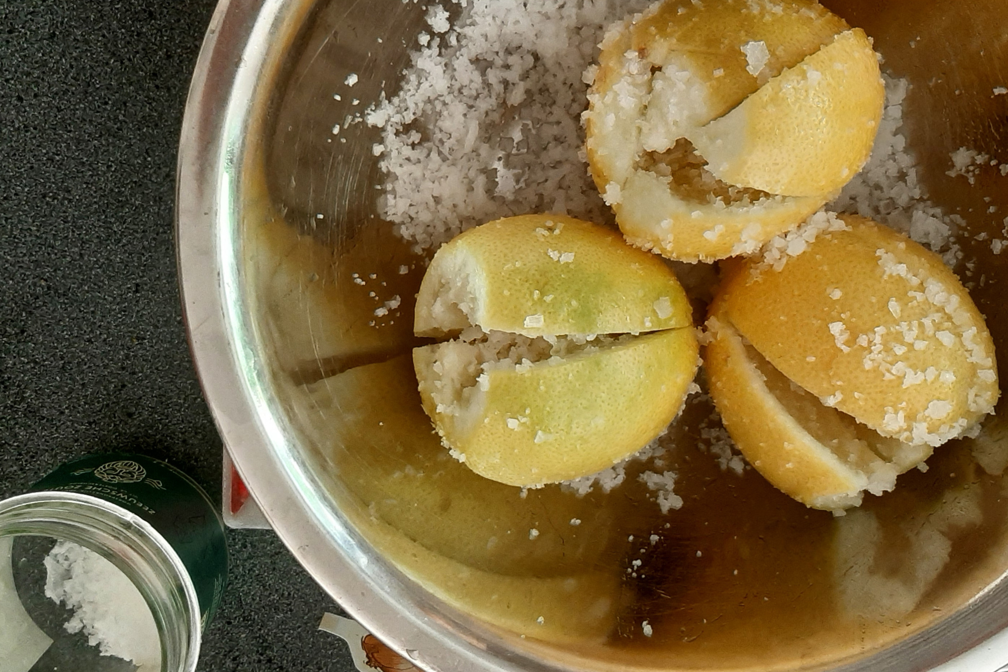 Ingelegde citroen met Zeeuwsche Zoute Puur